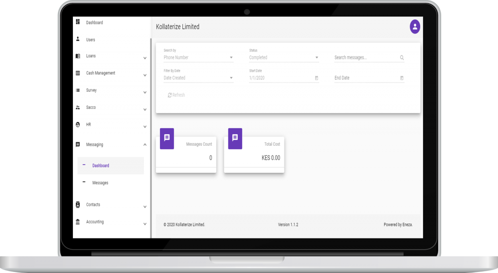 messaging-dash | Eneza Telecom